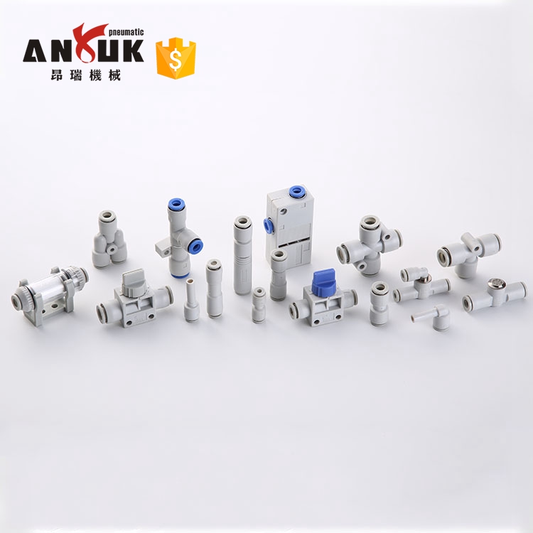 SMC type pneumatic one touch quick connector straight coupling from ...